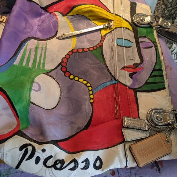 Coach | Bags | Coach Custom Painted Bag | Poshmark